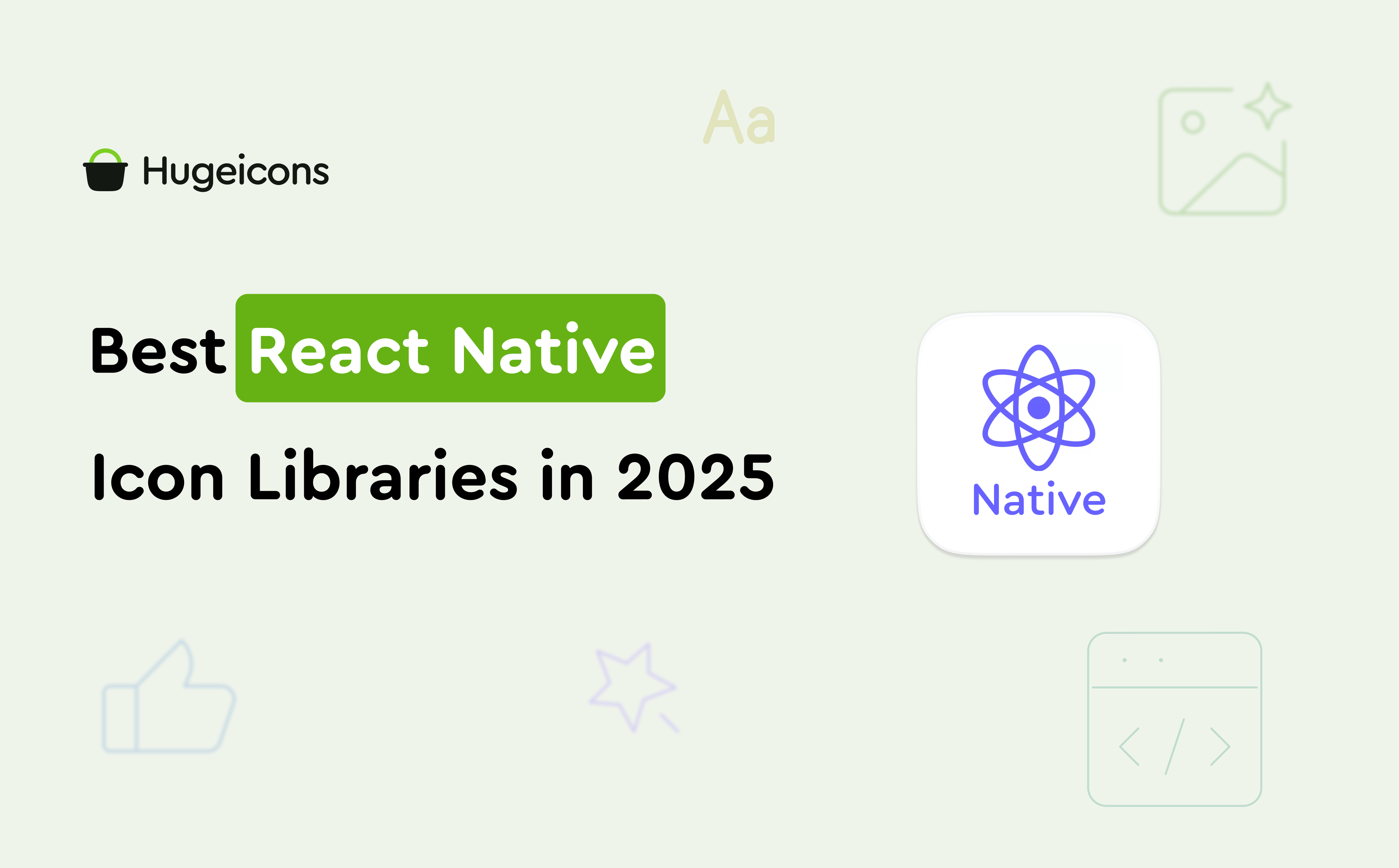 Best React Native Icon Libraries in 2025